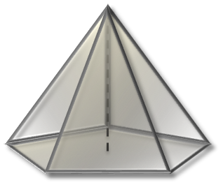 Matemáticas10: Ejemplos de Pirámides Regulares