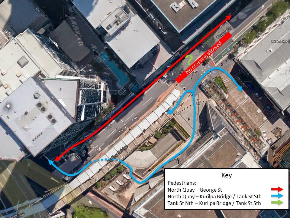 PedBikeTrans: Desire lines