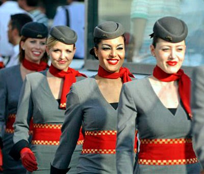 INTRAVELREPORT: NEW ETIHAD AIRWAYS UNIFORMS TAKE INFLIGHT COUTURE TO ...