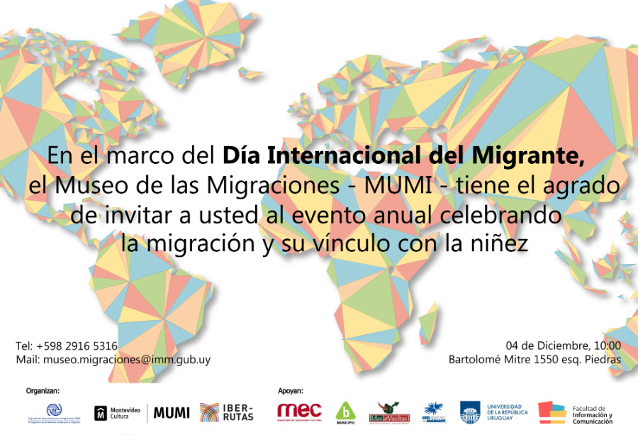 URM: Invitación Celebración Día Internacional del Migrante, 4 de ...