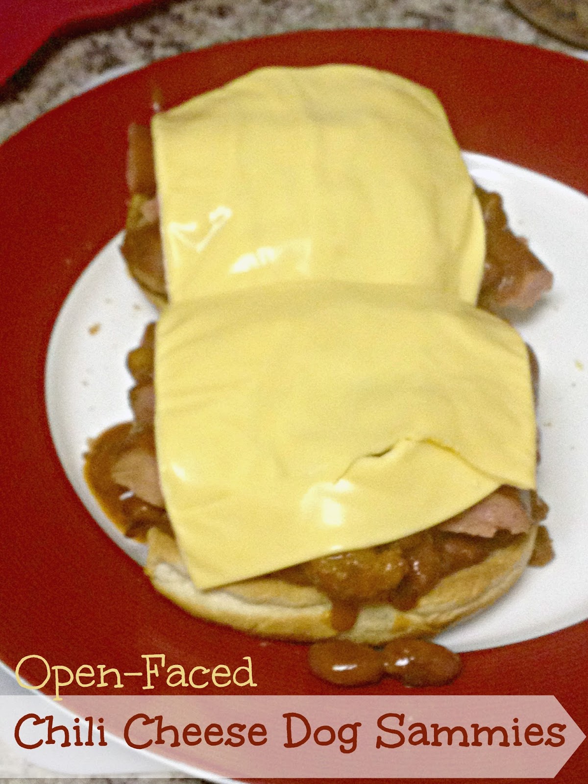 Open-Faced Chili Cheese Dog Sammies – Recipes to Build Confidence in ...