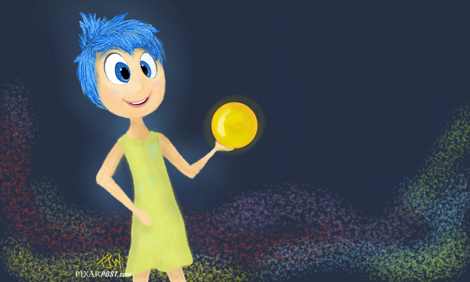 Let's Draw Inside Out - Fan Art Wrap Up For January | Pixar Post