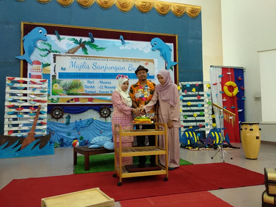 Majlis Persaraan GPK Tadbir dan Kurikulum Sekolah Dengan Tema Pantai ...