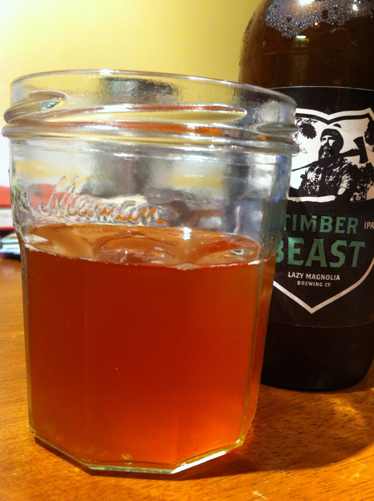 what we’re drinking: 569. Lazy Magnolia Timber Beast Imperial Rye IPA