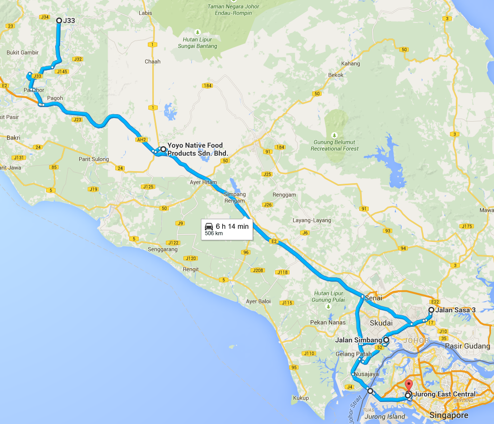 My Travel Dairy: Tangkak Durian Trip