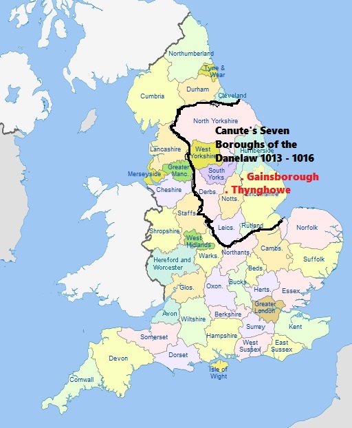 Canute Viking Heritage: The Seven Boroughs of The Danelaw