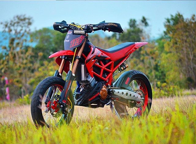57 Foto Modifikasi Honda CS1 Jadi Supermoto Terbaru