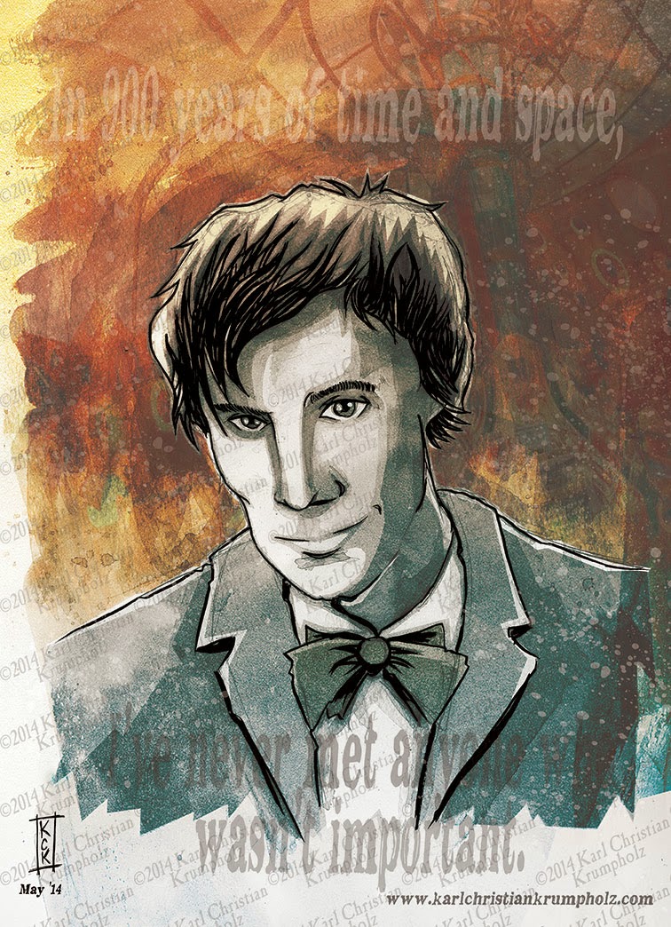 The Artwork of Karl Christian Krumpholz: The 13 Faces of The Doctor ...