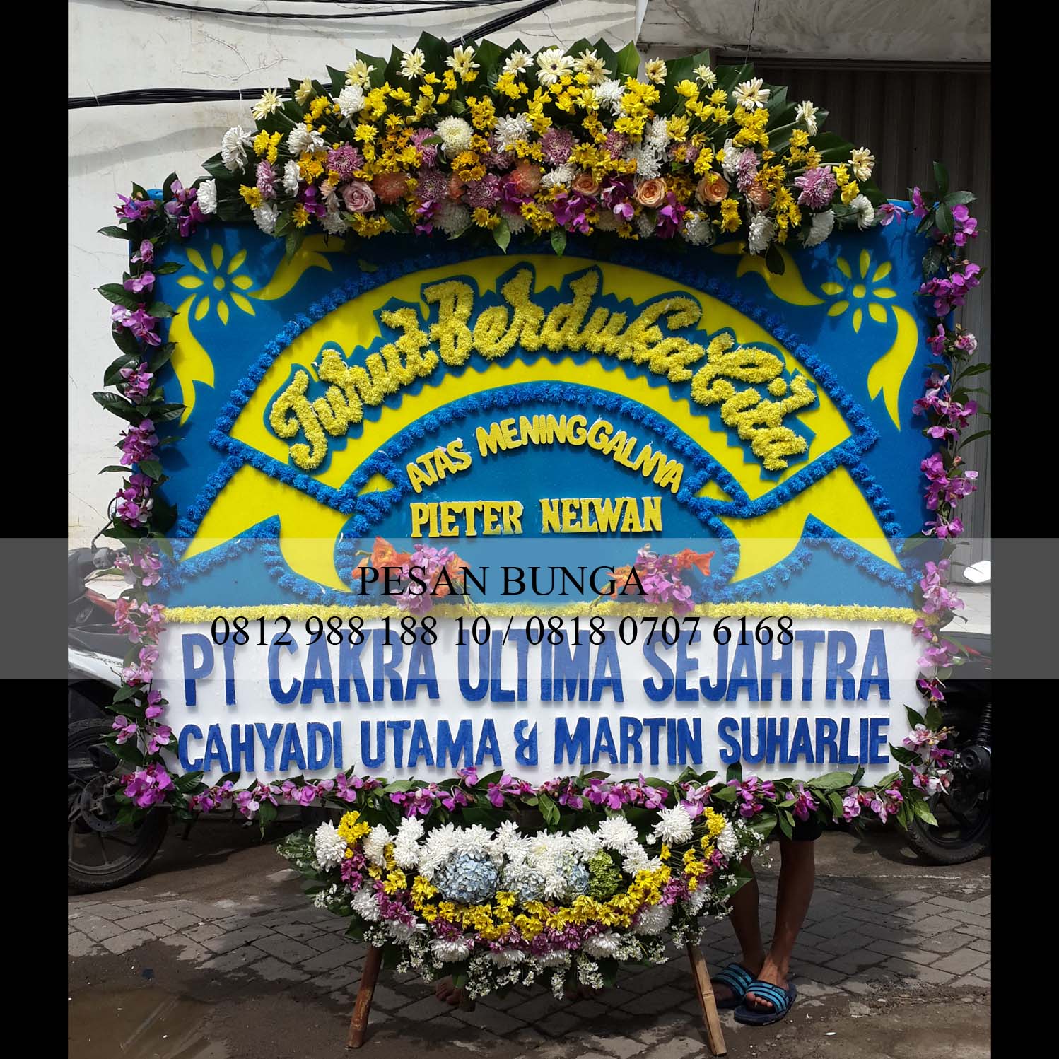 Papan Karangan Bunga Dalam Bahasa Inggris