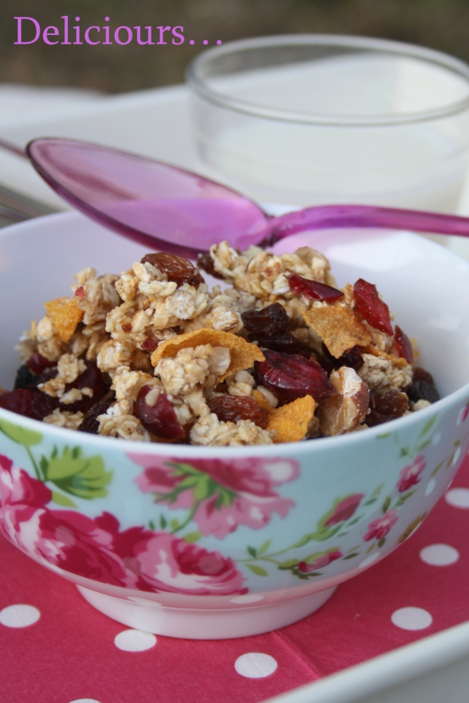 Deliciours...: Granola maison aux fruits rouges