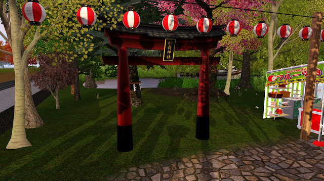 TS3 - Lot - Japanese Festival ~ Noir and Dark Sims