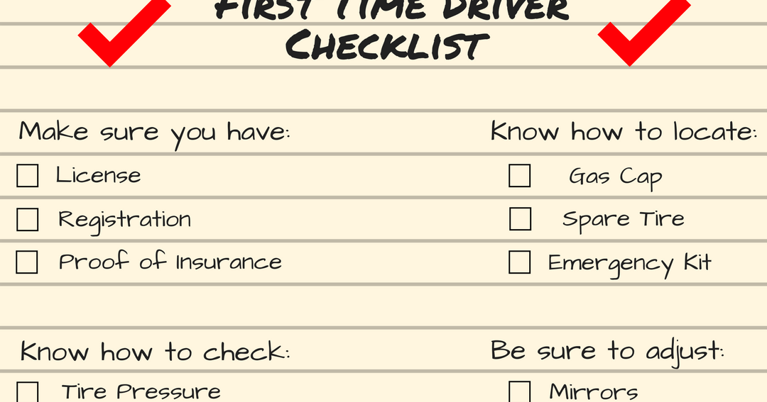 Eddie Mercer Automotive: New Driver Checklist