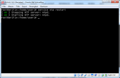 Cara Konfigurasi NTP server Debian 7 wheezy - ARIFFINE