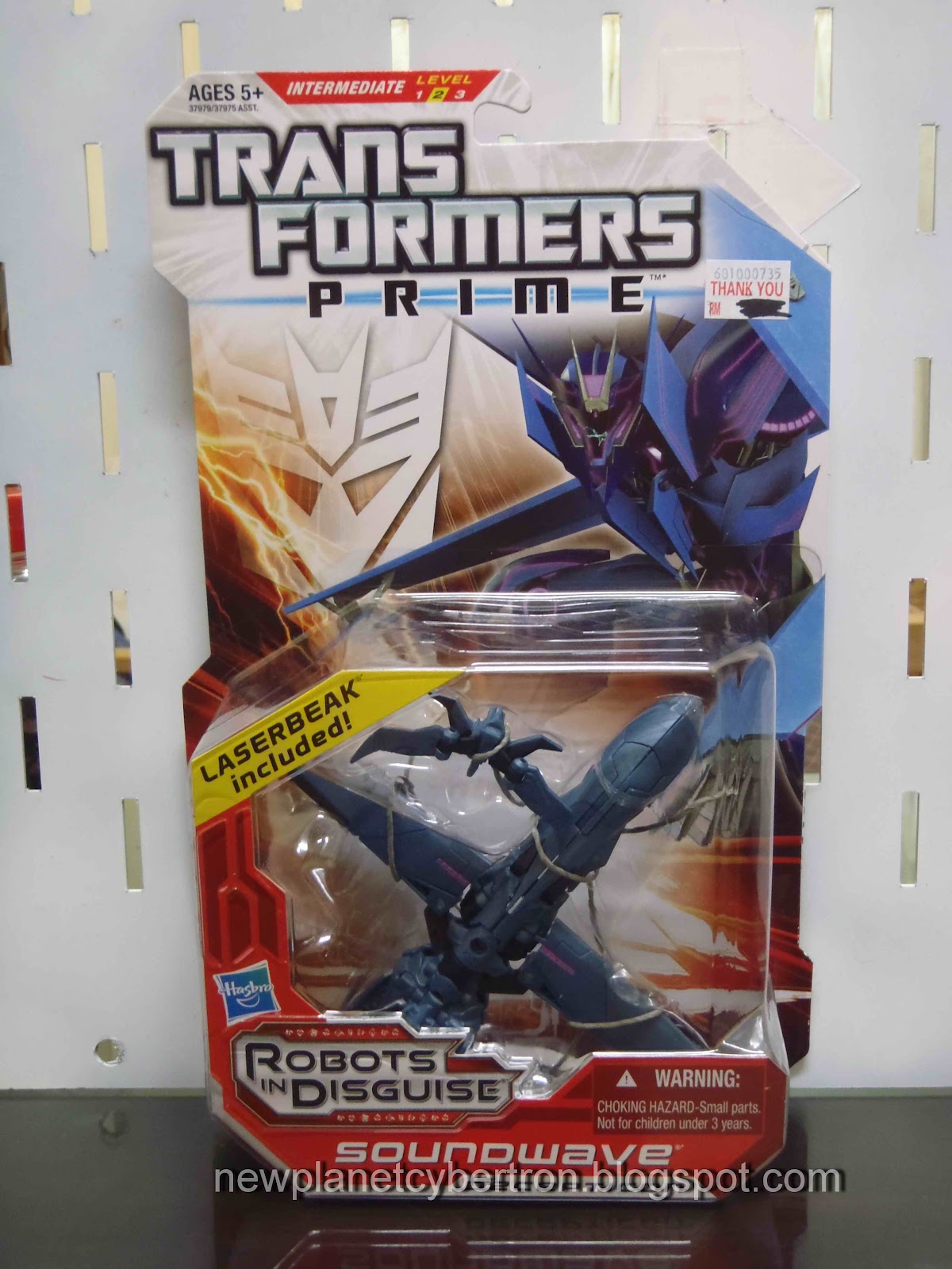 New Planet Cybertron: Transformers Review: Soundwave (Prime RiD Deluxe)