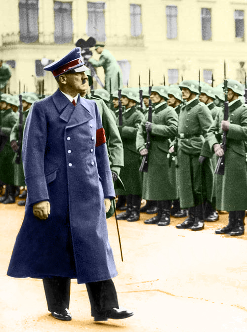ESPEJO DE ARCADIA: ADOLF HITLER 37 (color): "Hacía medio año desde que ...