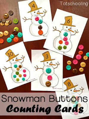Snowman Shape Matching | Totschooling - Toddler, Preschool ...