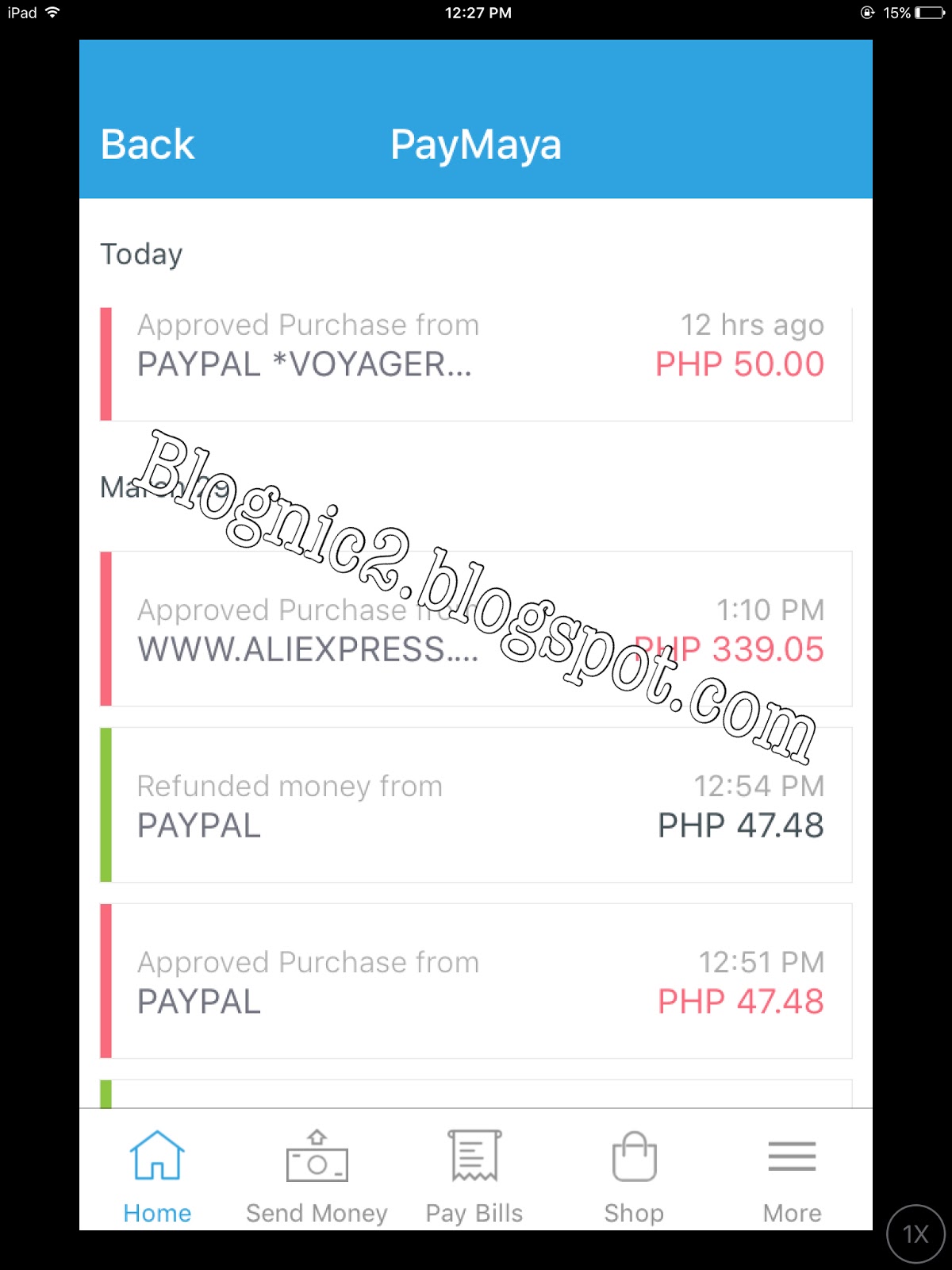 Blog ni C2: PayMaya app review 2017