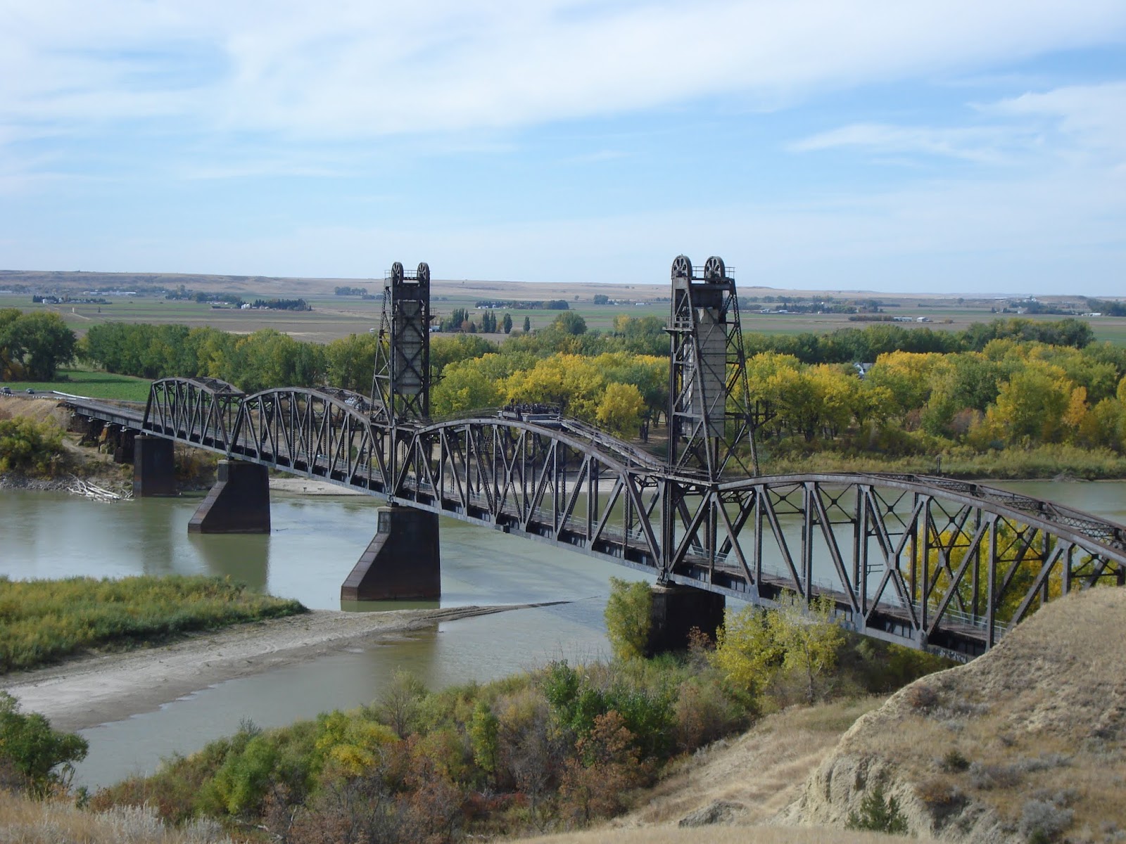 Industrial History: Trail/BNSF/GN 1914 Bridge over Yellowstone River ...