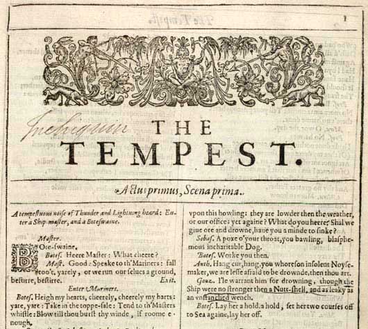 A Tempestade - Shakespeare | ondese