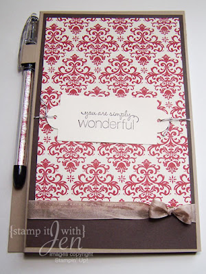stamp it with Jen: Notebook Gift