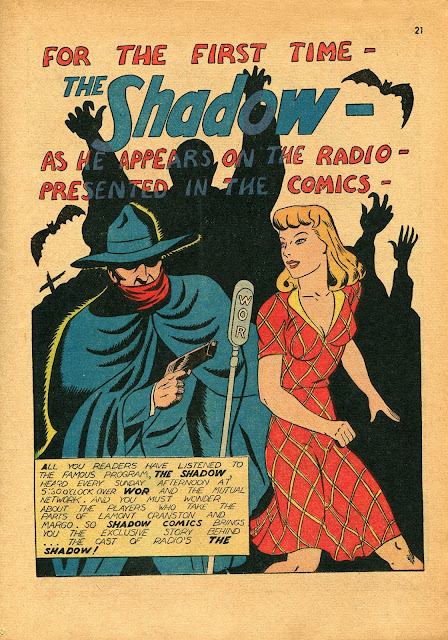 The Shadow Radio: Shadow Comics Presents The Shadow Radio!