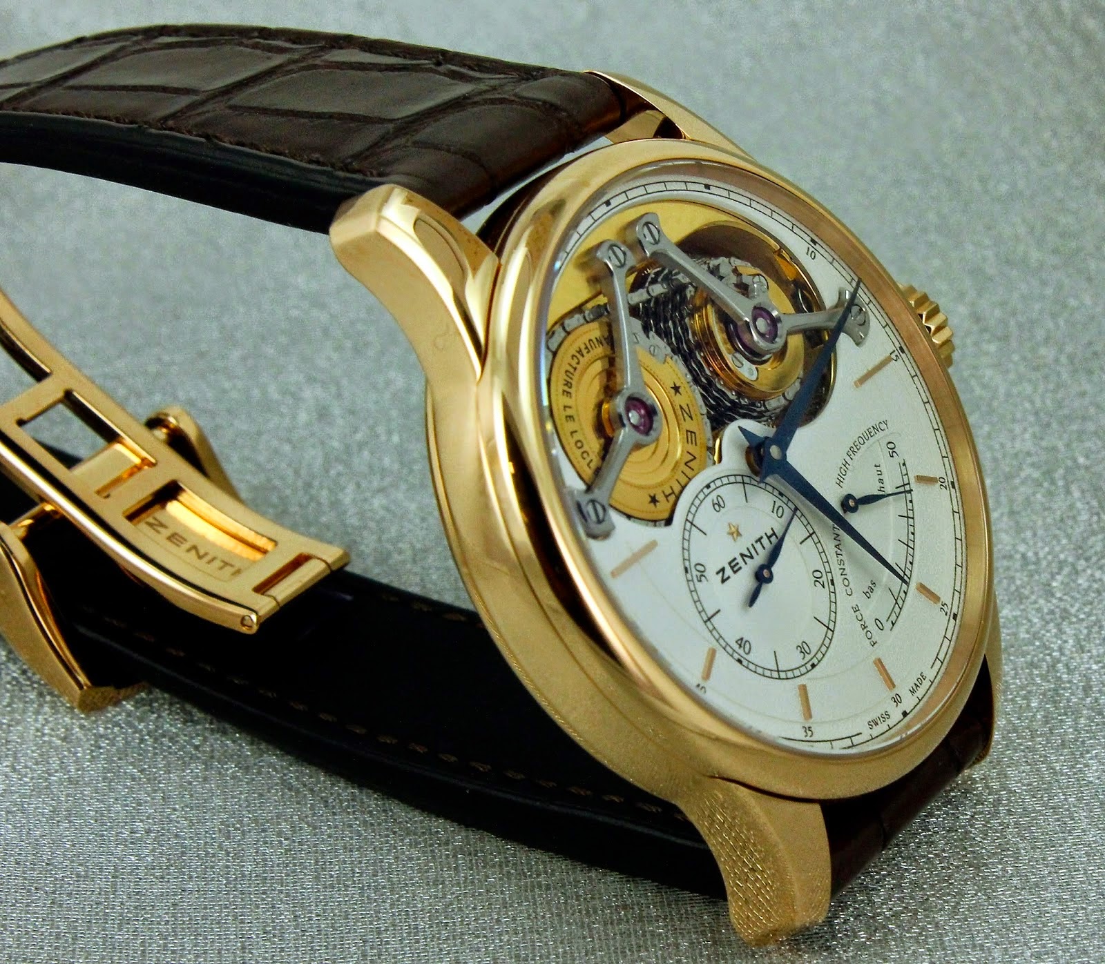 Swiss Design Watches: Fusée And Chain Mechanism---Zenith Academy ...