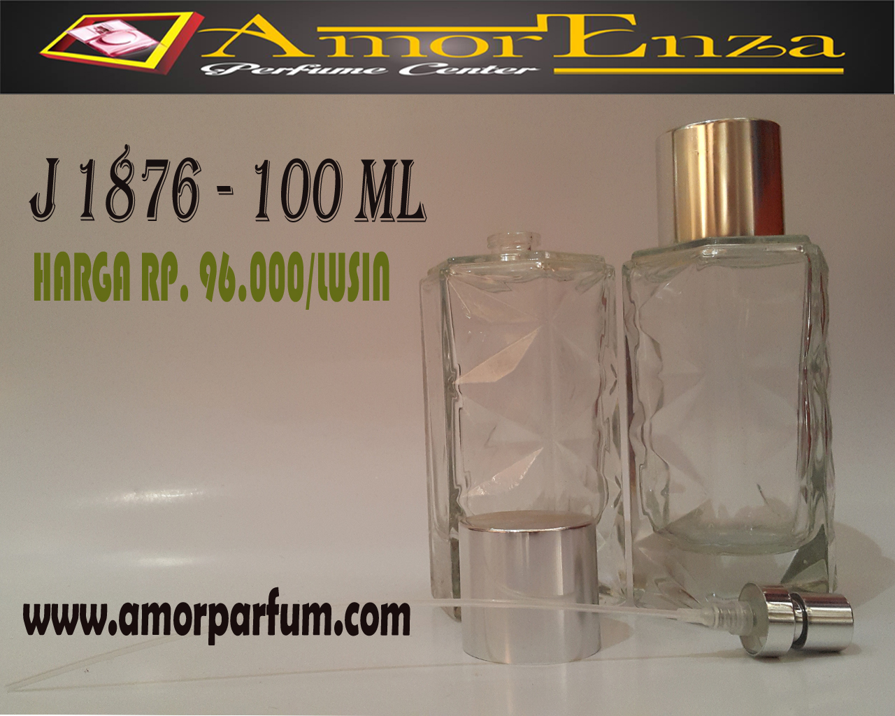 Jual Aneka Botol Parfum Cantik & Unik - Distributor Bibit Parfum Refill ...