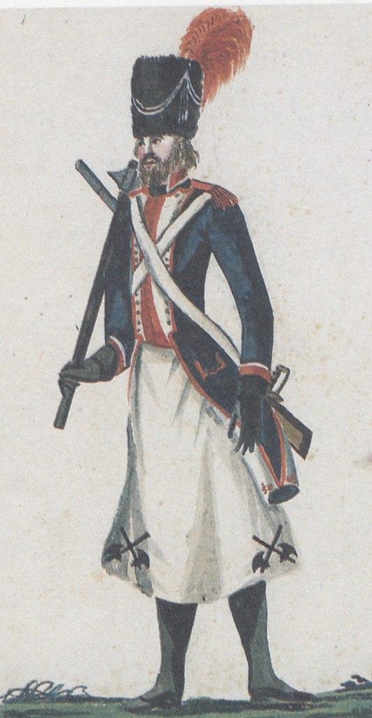 Grenadiers a Cheval: Sapeurs d'Infanterie