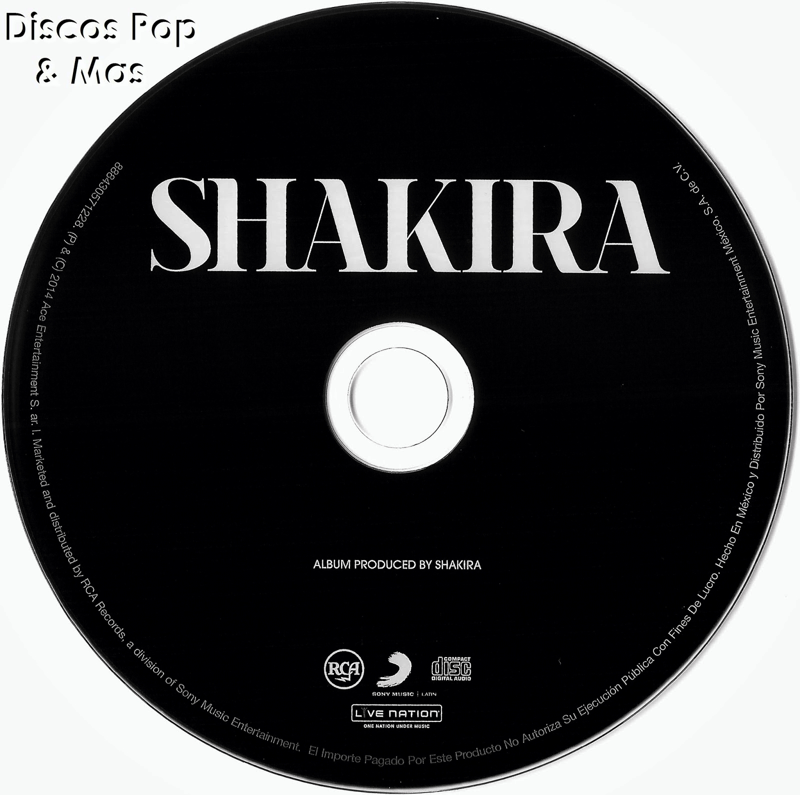 Discos Pop & Mas: Shakira - SHAKIRA. (Latin Deluxe Edition)