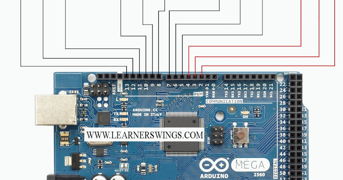 Funny Electronics: Arduino Program to Make a Simple Sliding Pattern in ...