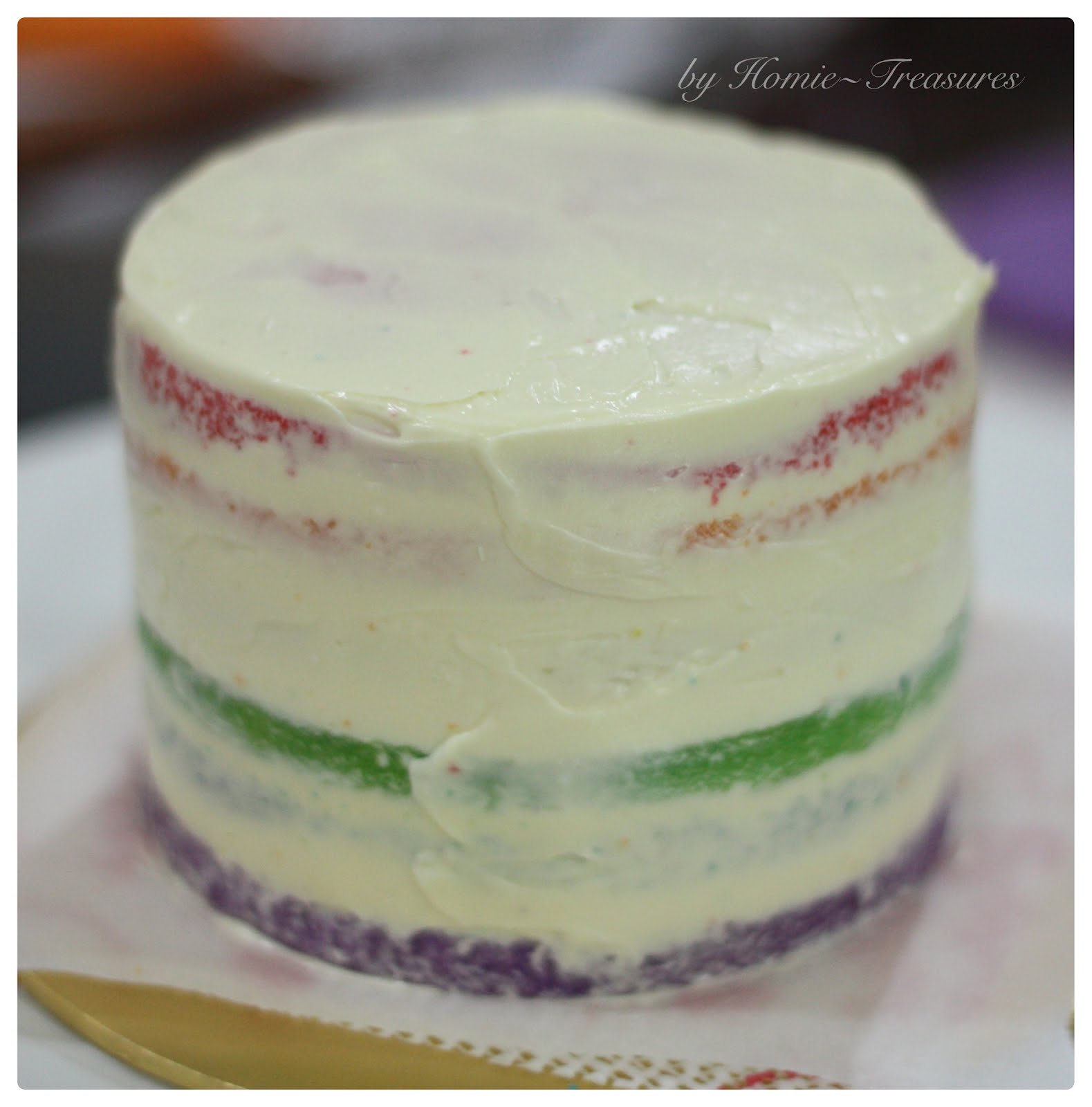 Colorful Layer Cake 彩色蛋糕