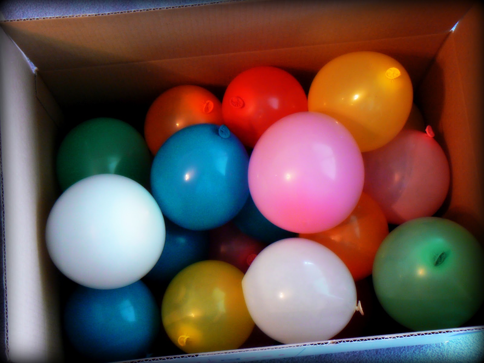 Whimsical Words: Birthday Balloon Box