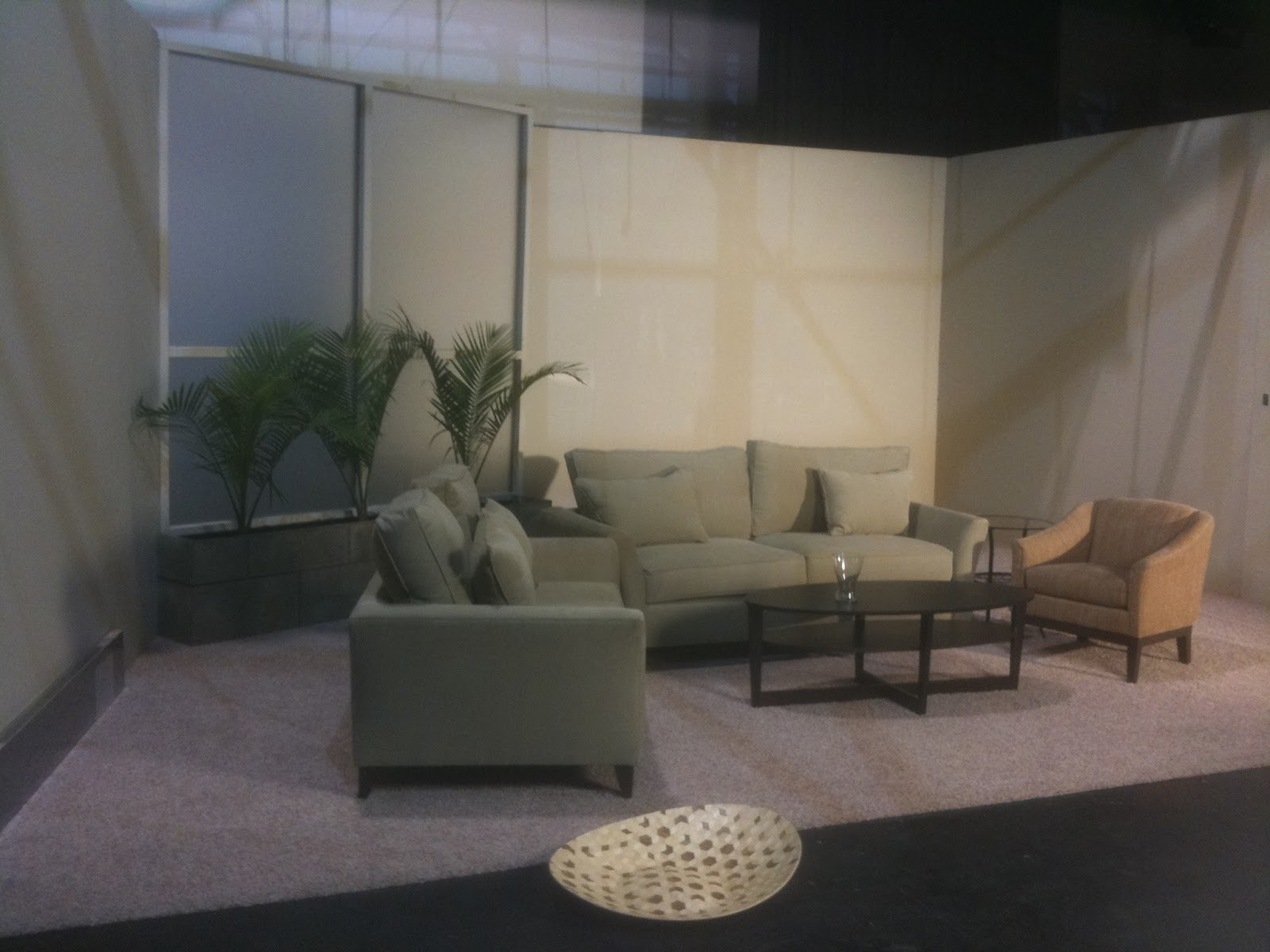 THB Construction: TV Studio Set - "Living Room" Fabricated for Commercials