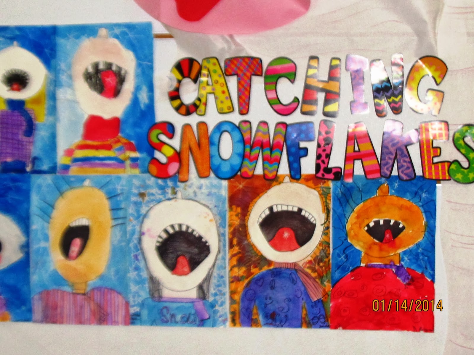 Art Julz: Catching Snowflakes...