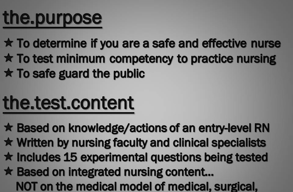 Nurse Nacole Nursing Resources: The NCLEX-RN Exam Breakdown