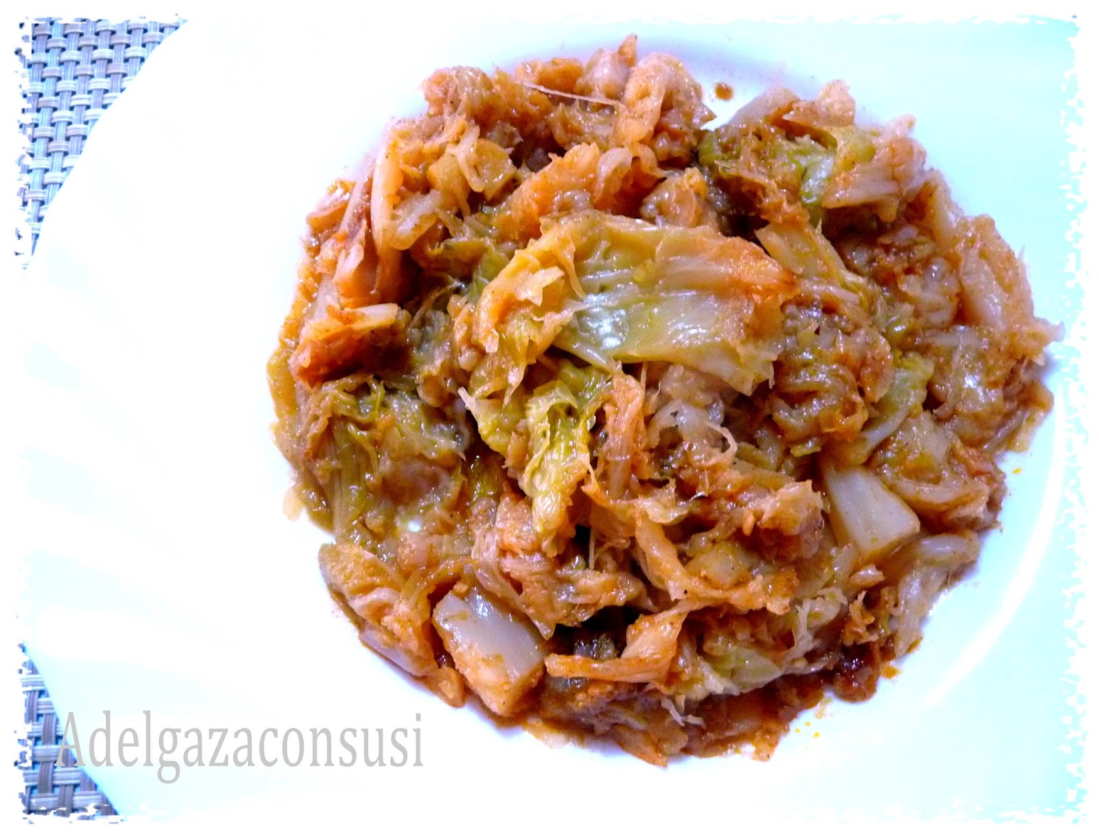 Recetas Light - Adelgazaconsusi: Repollo al pimentón