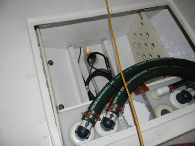 Ericson 25, Oystercatcher: Anchor, Chain Locker, and Anchor Roller ...