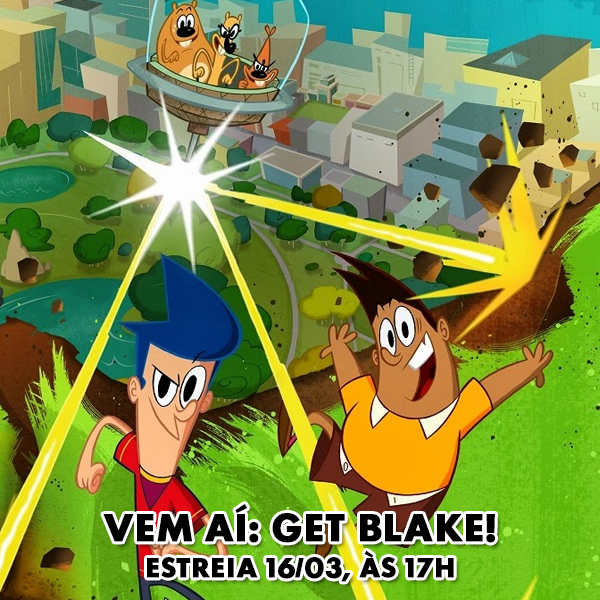 NickALive!: Nickelodeon Brazil To Premiere "Get Blake!" On Monday 16th ...