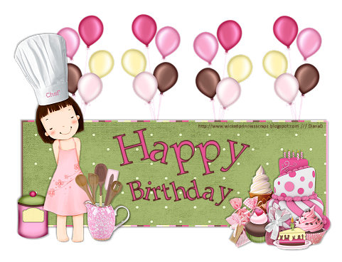 Greekkisses Blog Spot: Extras ~ Happy Birthday Chef