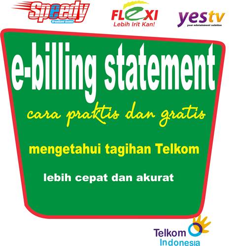 e-billing statement Telkom | Muchtar Merauke
