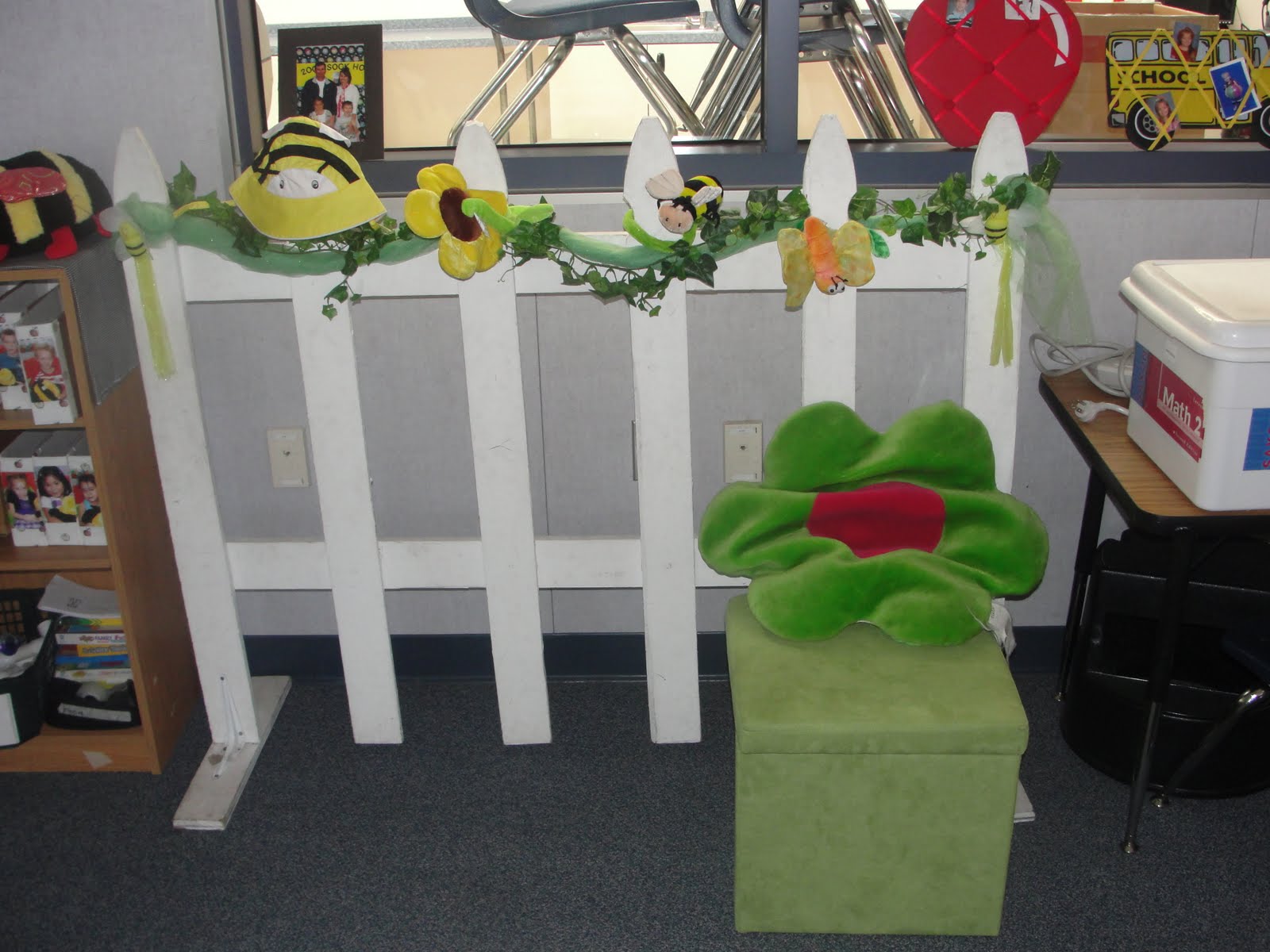 Buzzing along in first grade: Here are a few pictures -- still working ...