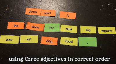 Grammar Manipulatives - SAY WHAT?! - SSSTeaching