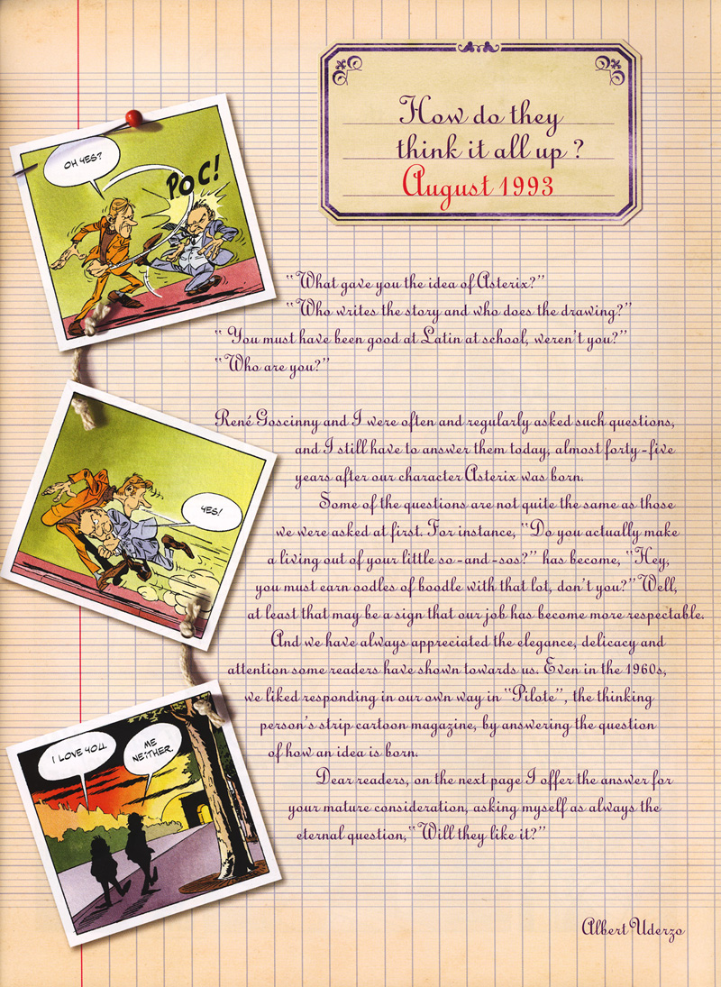 32 Asterix And The Class Act | Read 32 Asterix And The Class Act comic ...
