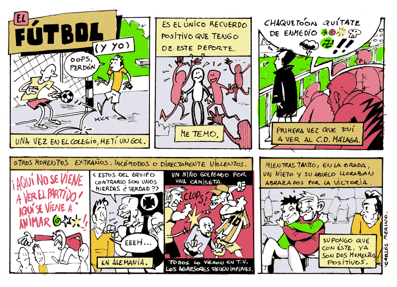 MI DEPORTE FAVORITO: HISTORIETA COMICA DEL DEPORTE