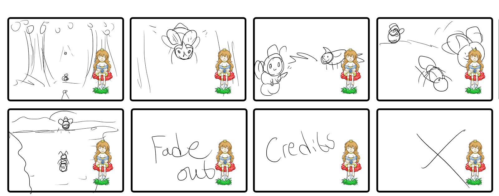 To Animate a Poem: Rough Storyboard