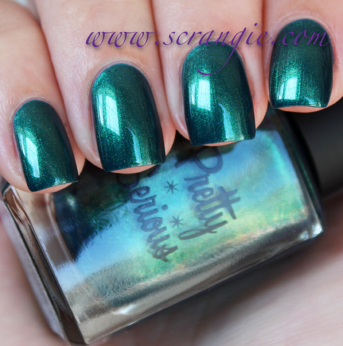Scrangie: Pretty Serious Cosmetics In The Night Collection Swatches and ...