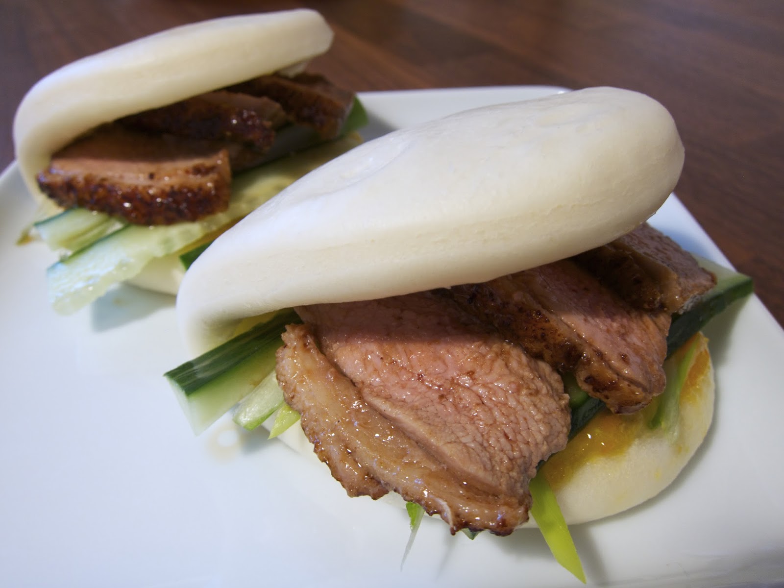 #RennieHappyEating | 5 Spice Duck Bao with Kumquat + Plum Sauce / LUCY ...