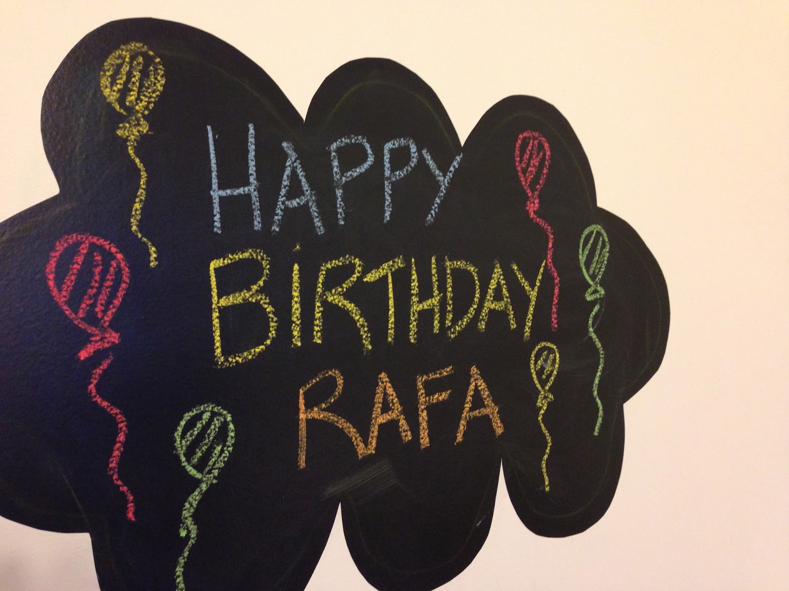 It's Playtime - Recreação em Inglês: Happy Birthday Rafa!!