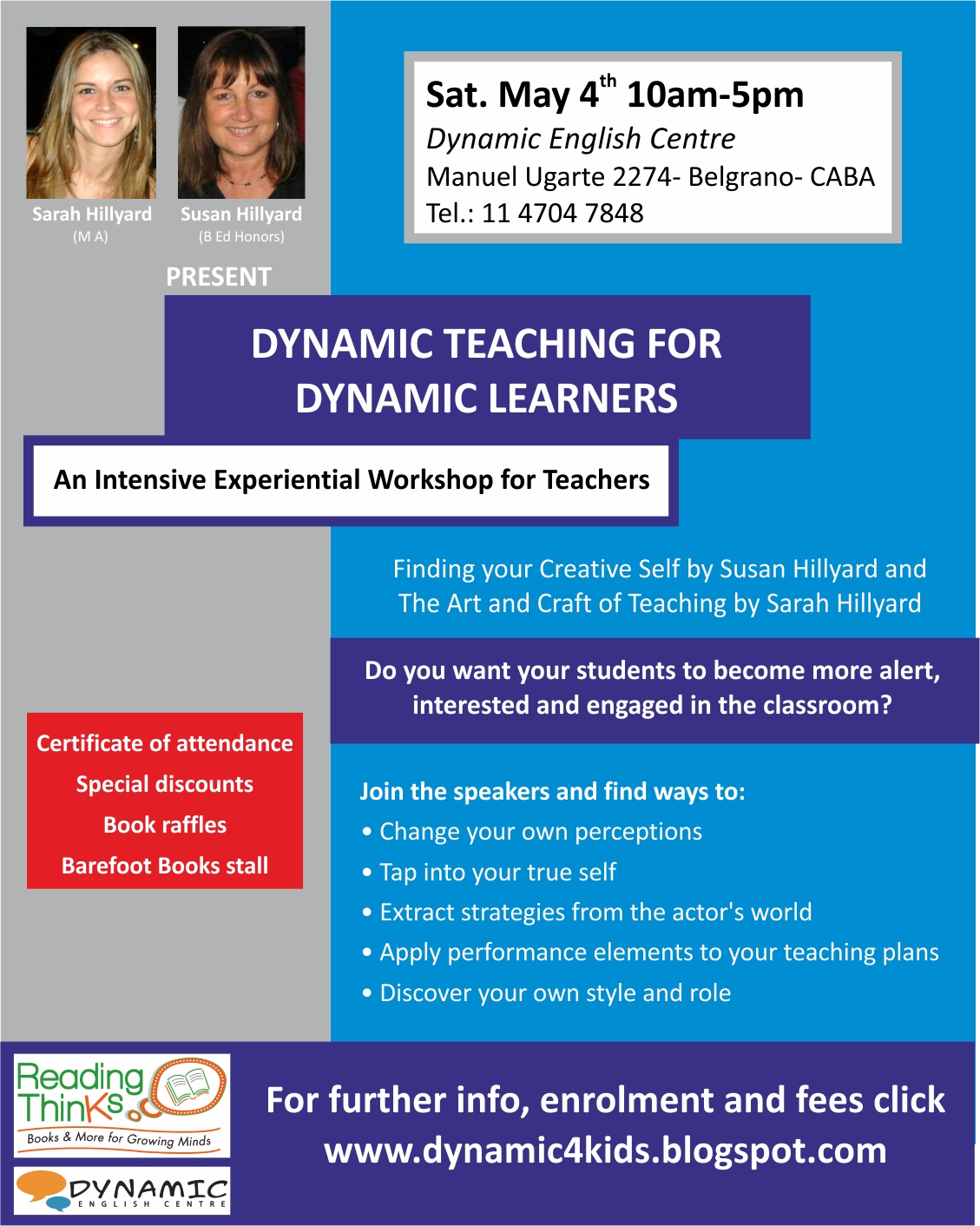 Dynamic English Centre: DYNAMIC TEACHING FOR DYNAMIC LEARNERS by Sarah ...