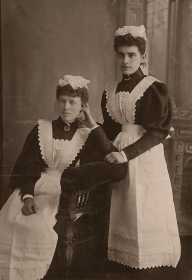 40 Vintage Portrait Pictures of House Maids in the Edwardian Era ...